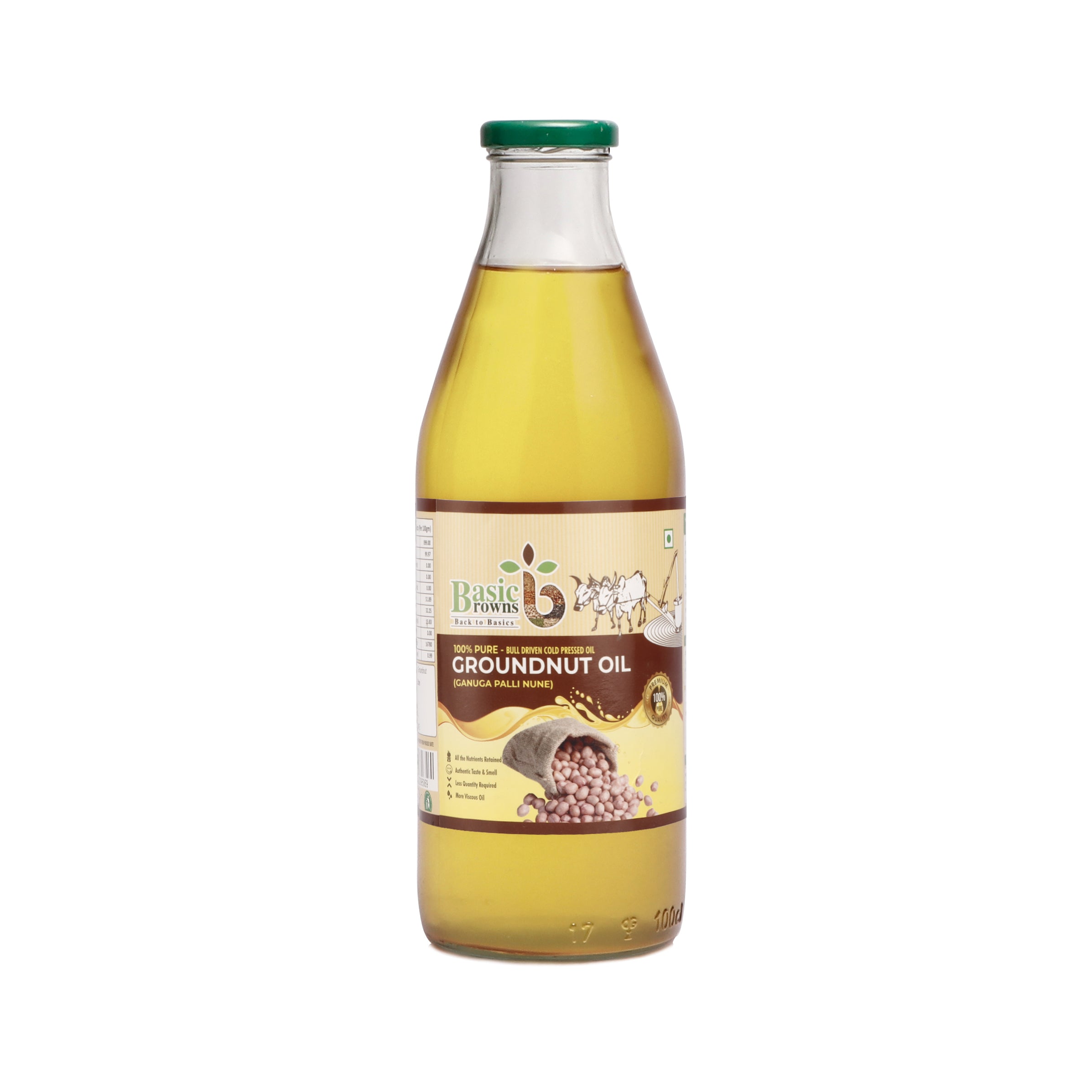 Buy Bull Driven Oil | Groundnut Oil — BasicBrowns
