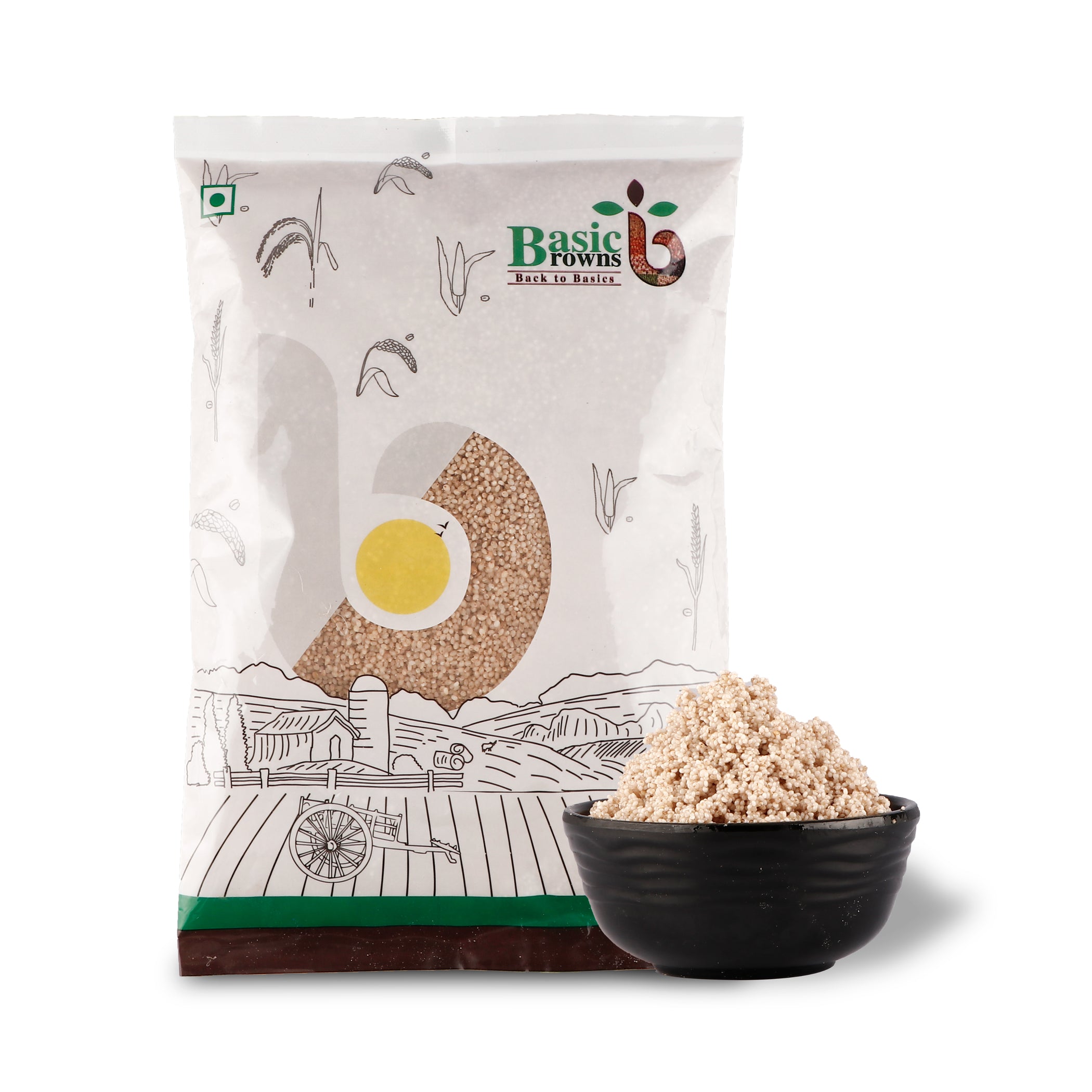 BasicBrowns Kodo Millet / Arikelu 500g