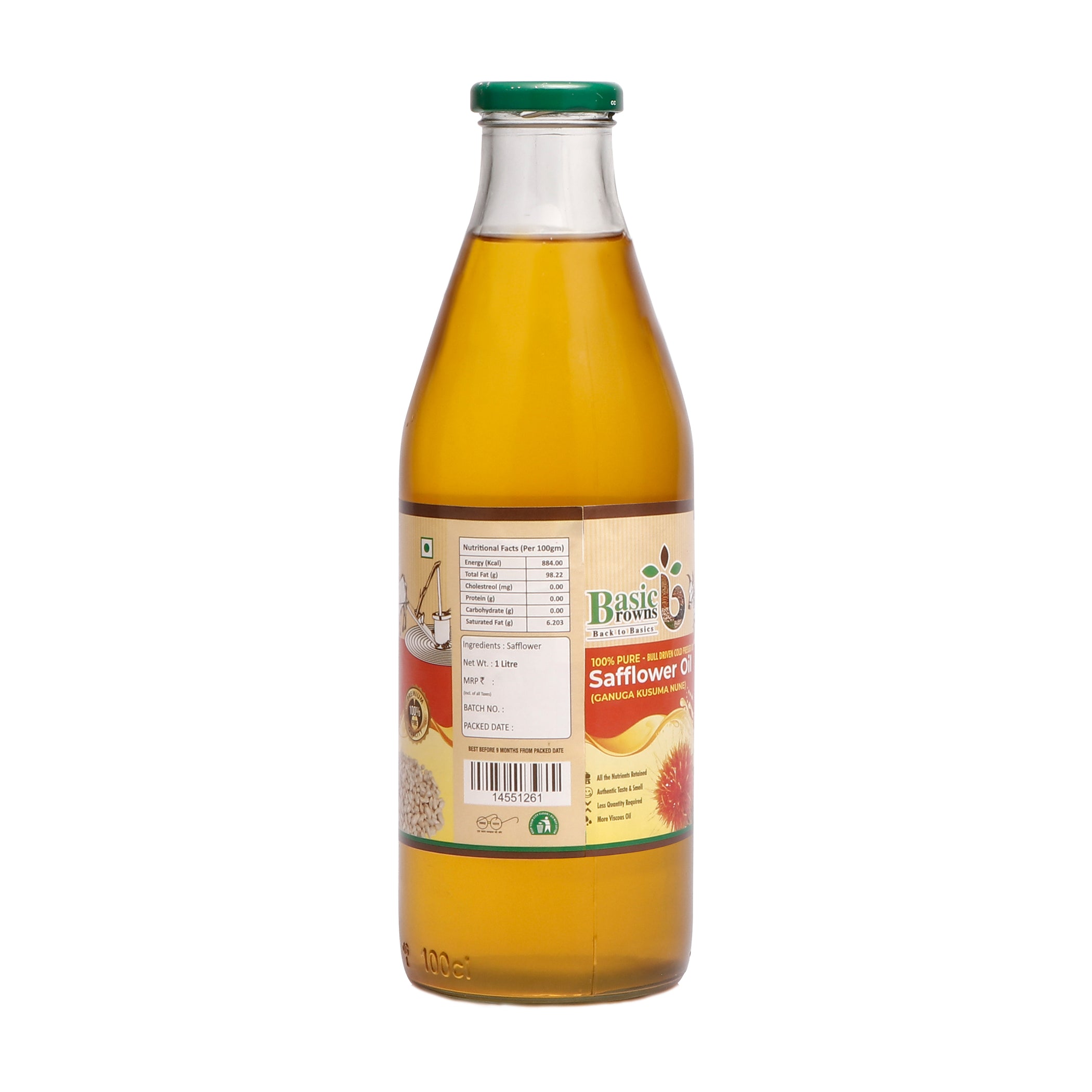 Buy the Bull Driven Safflower Oil — BasicBrowns