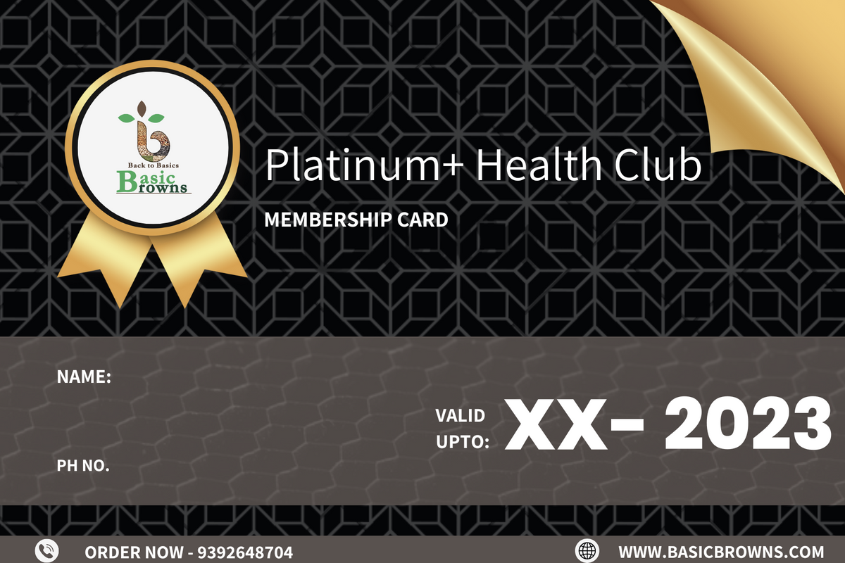 Platinum+ Membership (BB HEALTH CLUB💪) — BasicBrowns