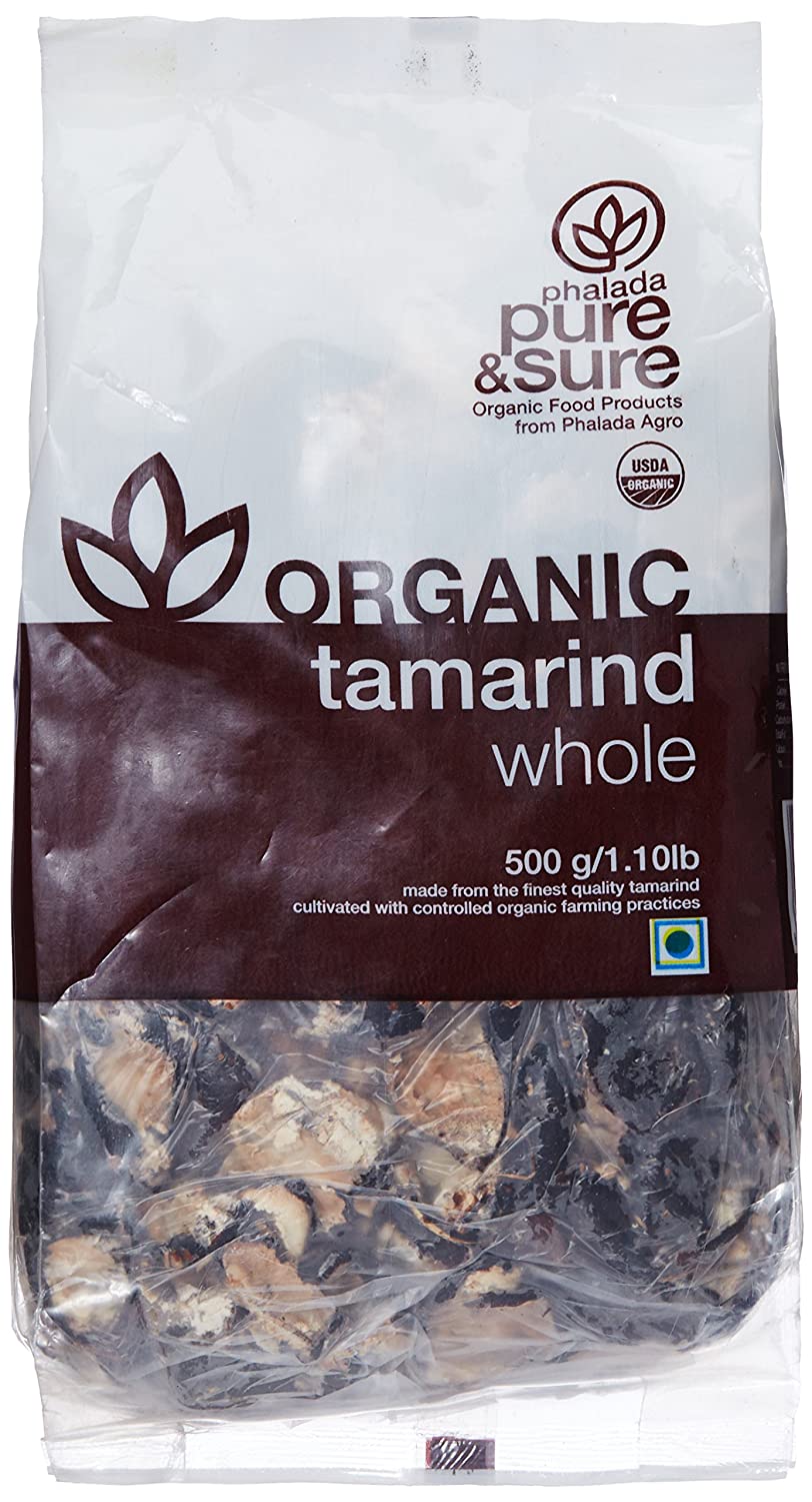 Pure&Sure Organic Tamarind Whole 500g — BasicBrowns
