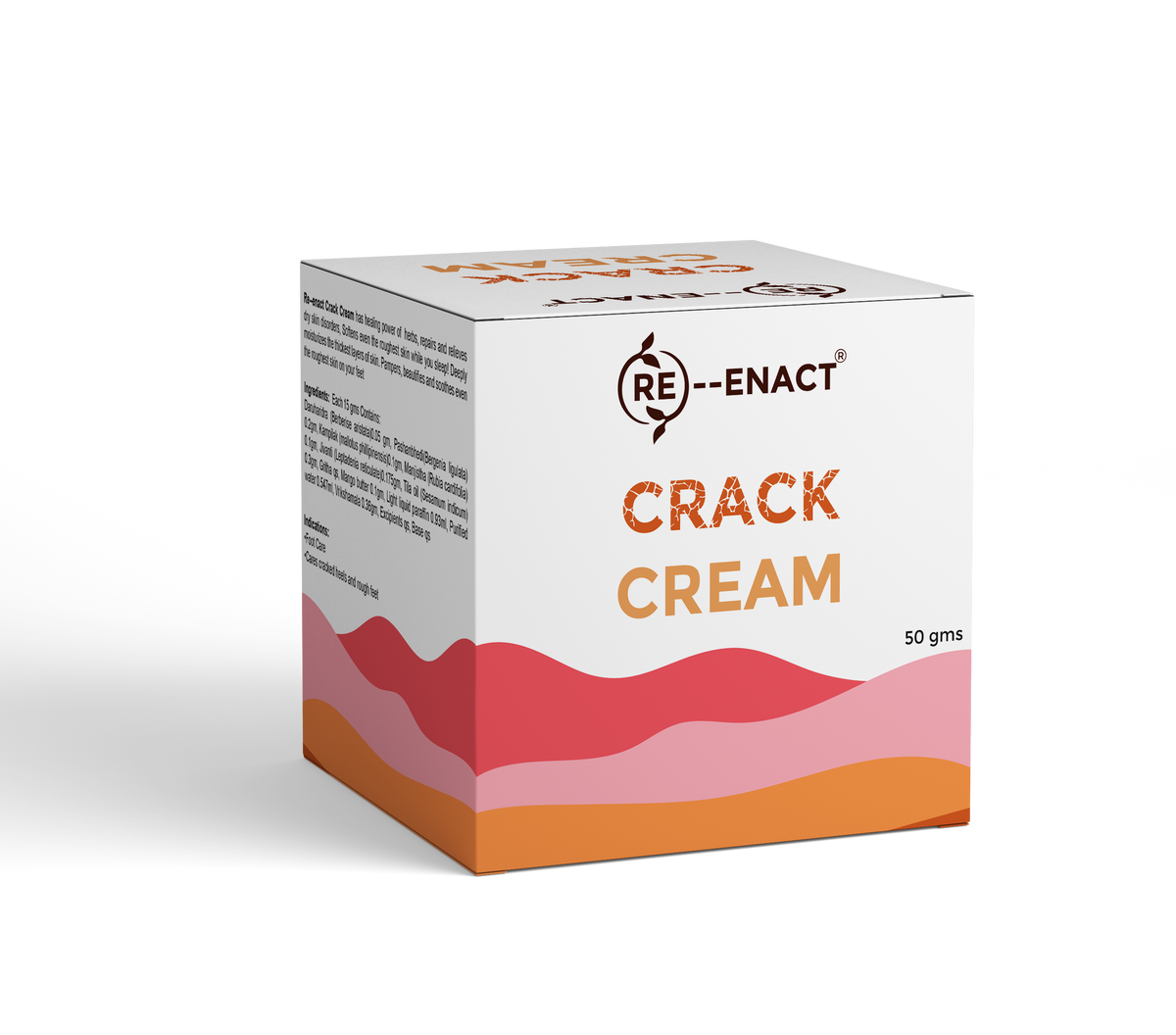 Re-enact Crack Cream 50g — BasicBrowns