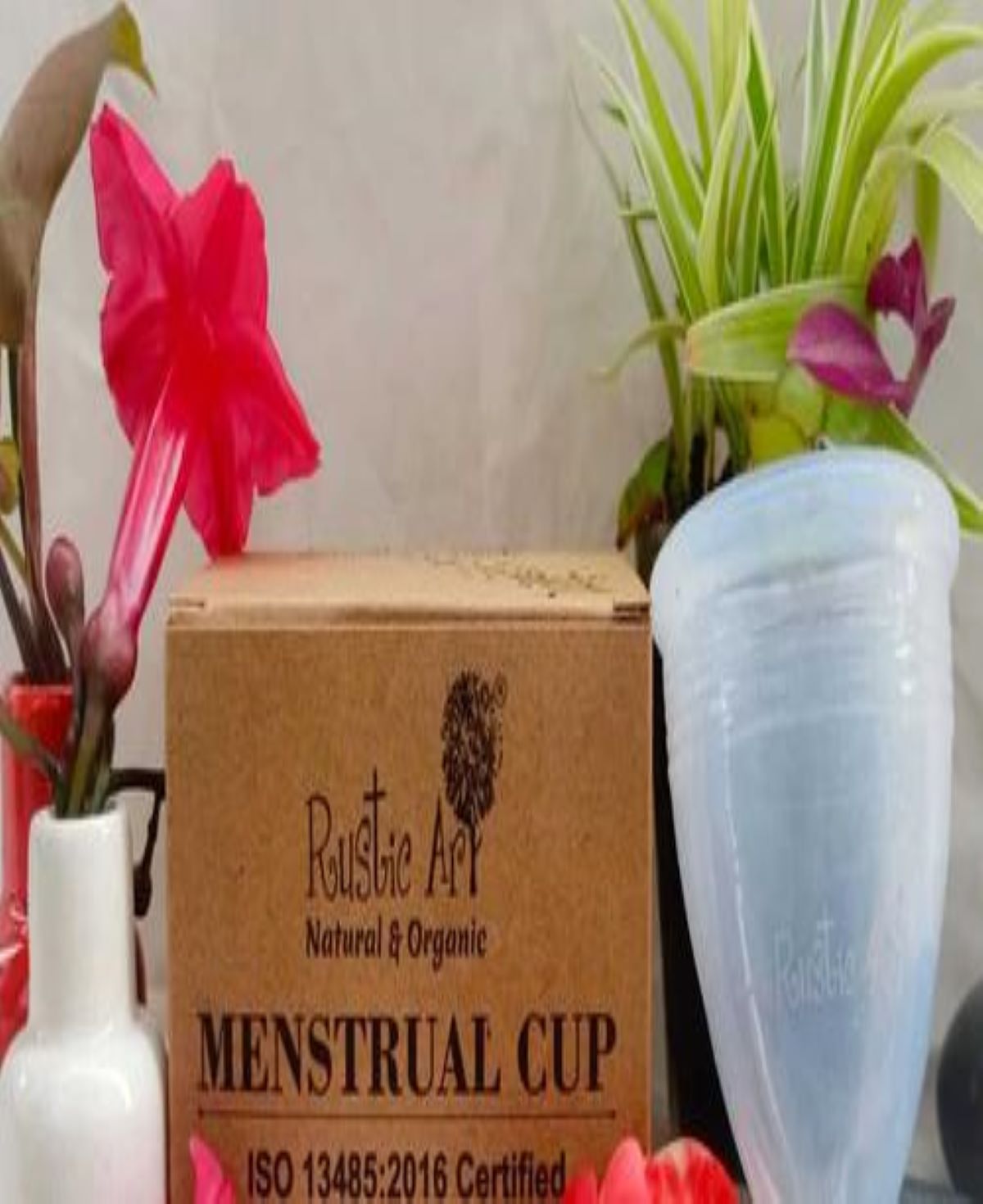 Rustic Art Menstrual Cup (Only Cup) | Size - Large | — BasicBrowns